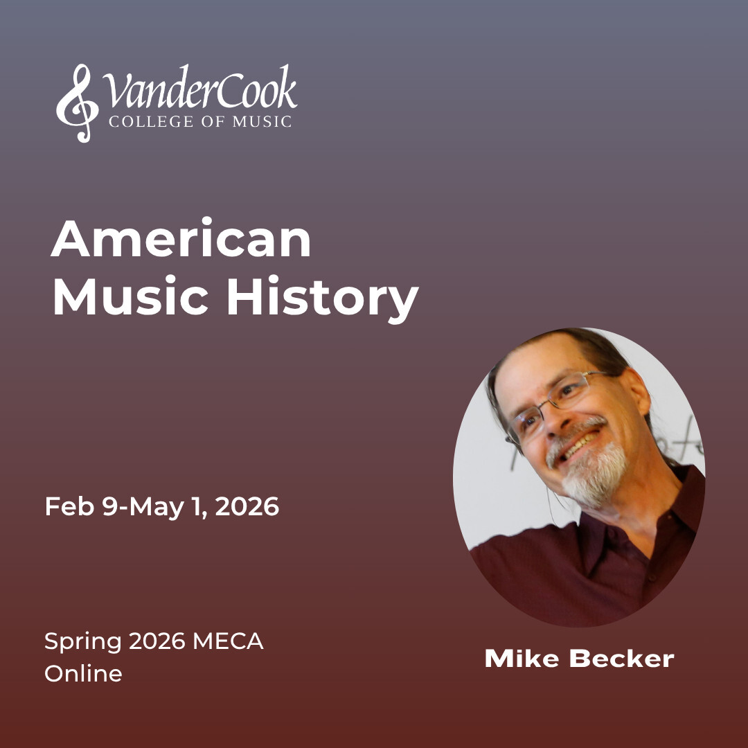 American Music History - VanderCook College of Music