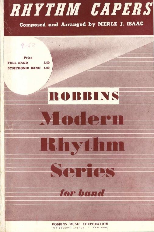 Merle J. Isaac Band Scores - VanderCook College of Music