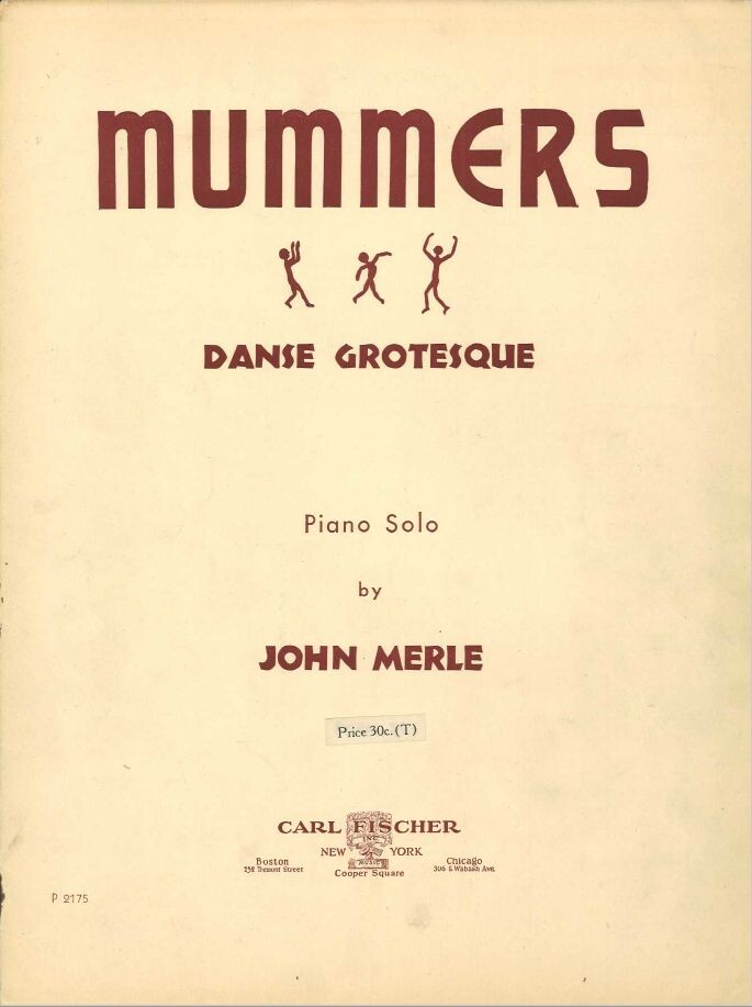 Merle Isaac Solo & Chamber Music Scores - VanderCook College of Music