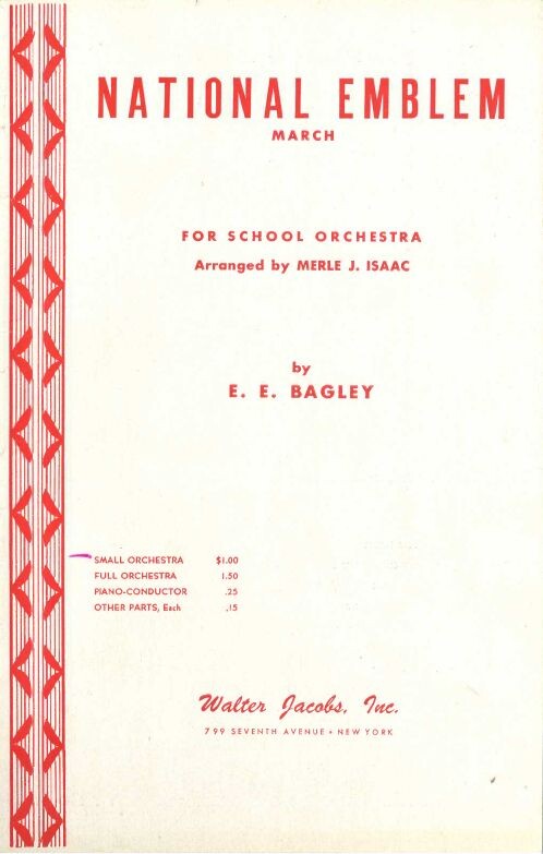 Merle J. Isaac String Orchestra Scores - VanderCook College of Music
