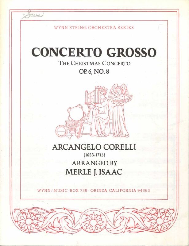 Merle J. Isaac String Orchestra Scores - VanderCook College of Music