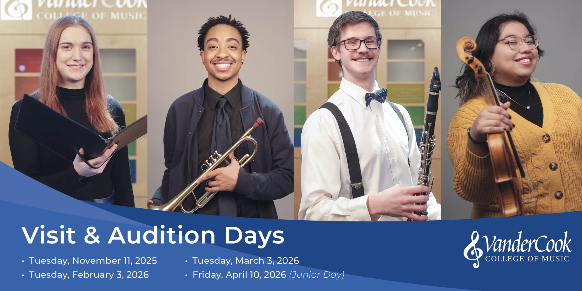 Visit & Audition Days - VanderCook College of Music